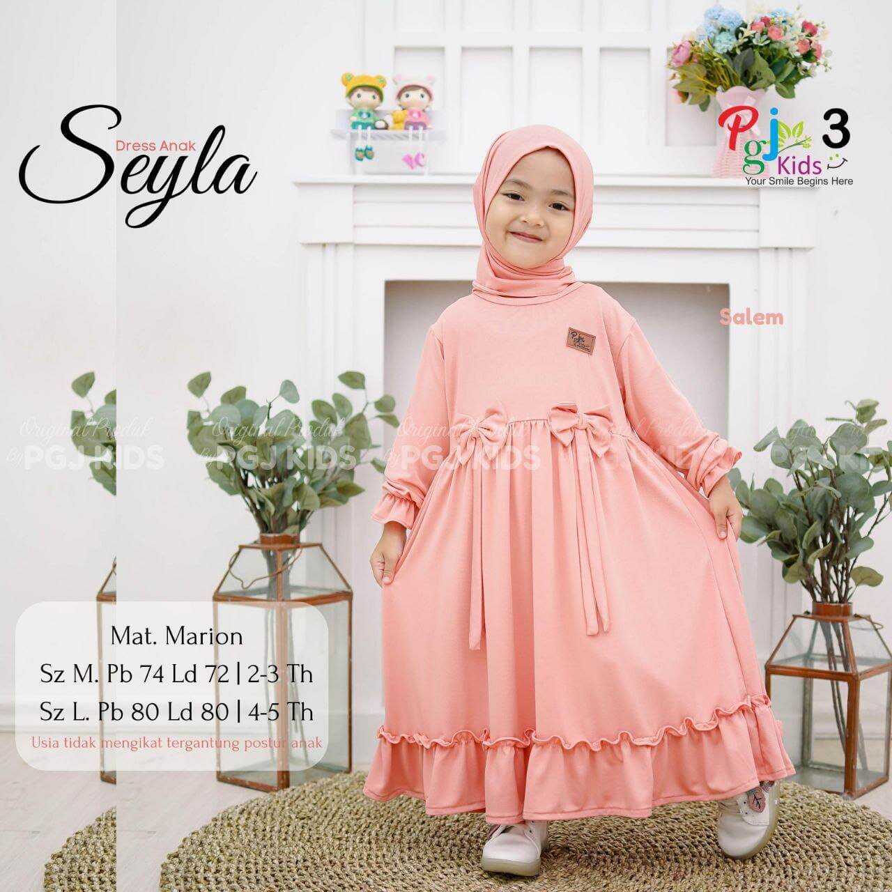 gamis+hijab seyla | Lazada Indonesia