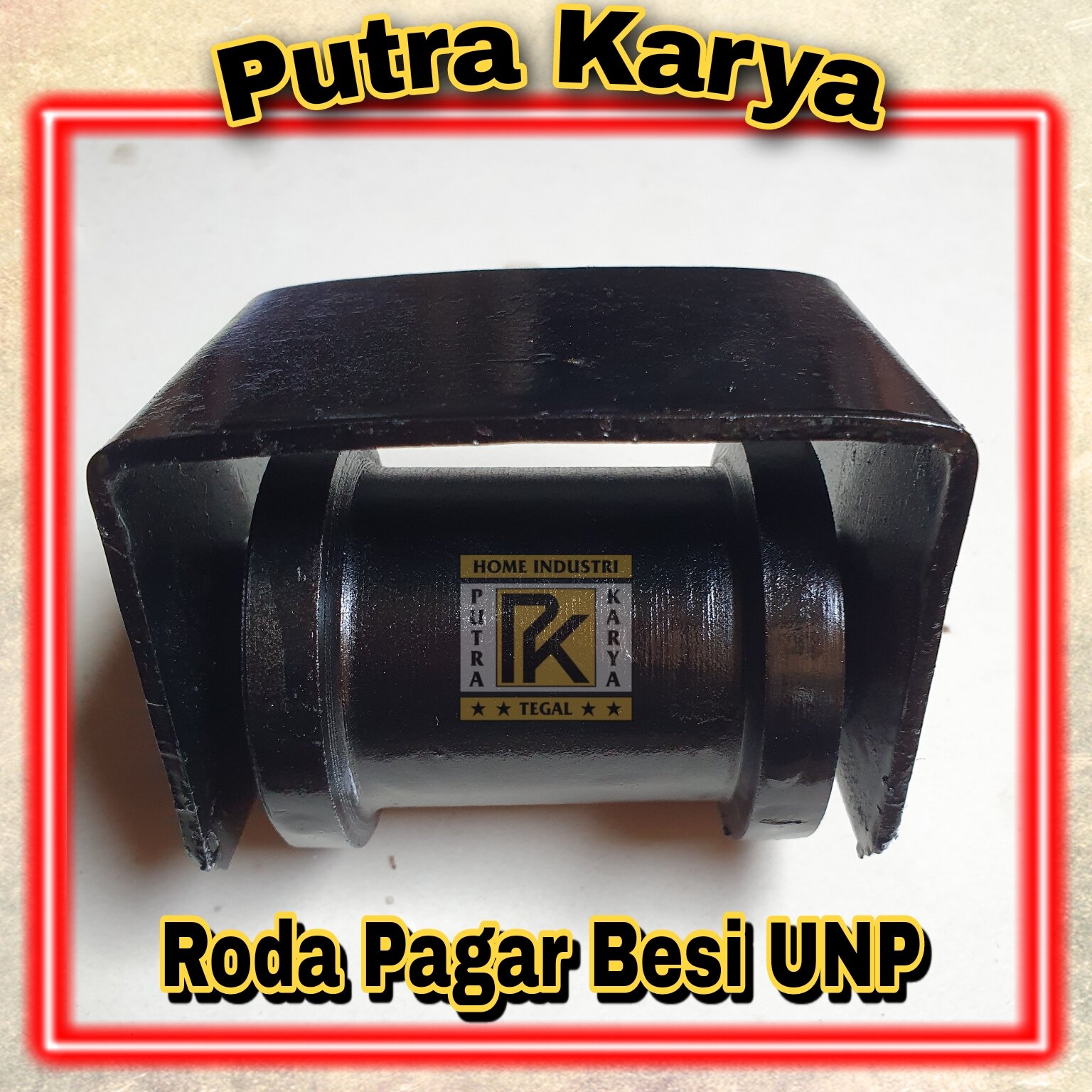 Roda Pagar Besi UNP 7cm / Roda Pintu Besi UNP | Lazada Indonesia
