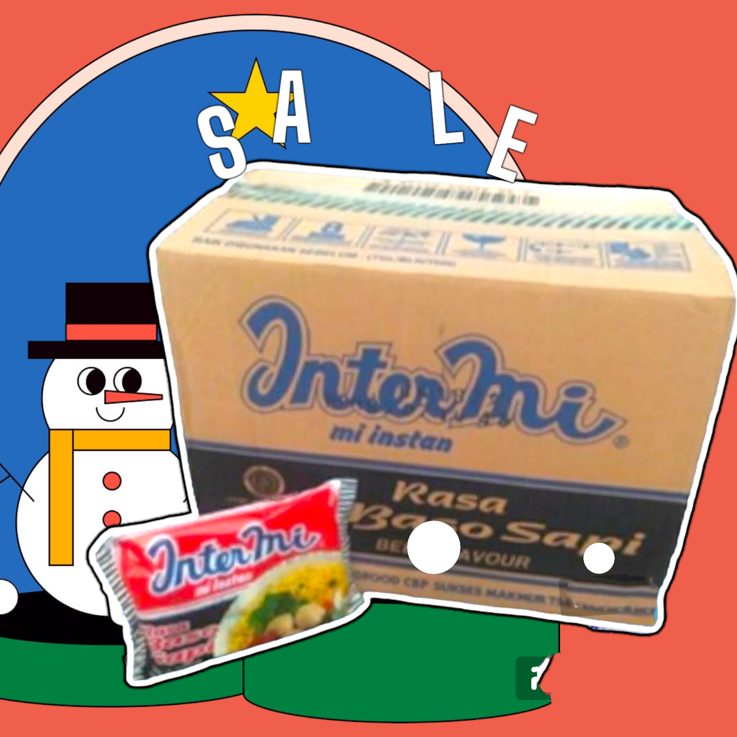 Mie Instan Intermi Kuah 1 Dus [ Rasa Bakso Sapi ] | Lazada Indonesia