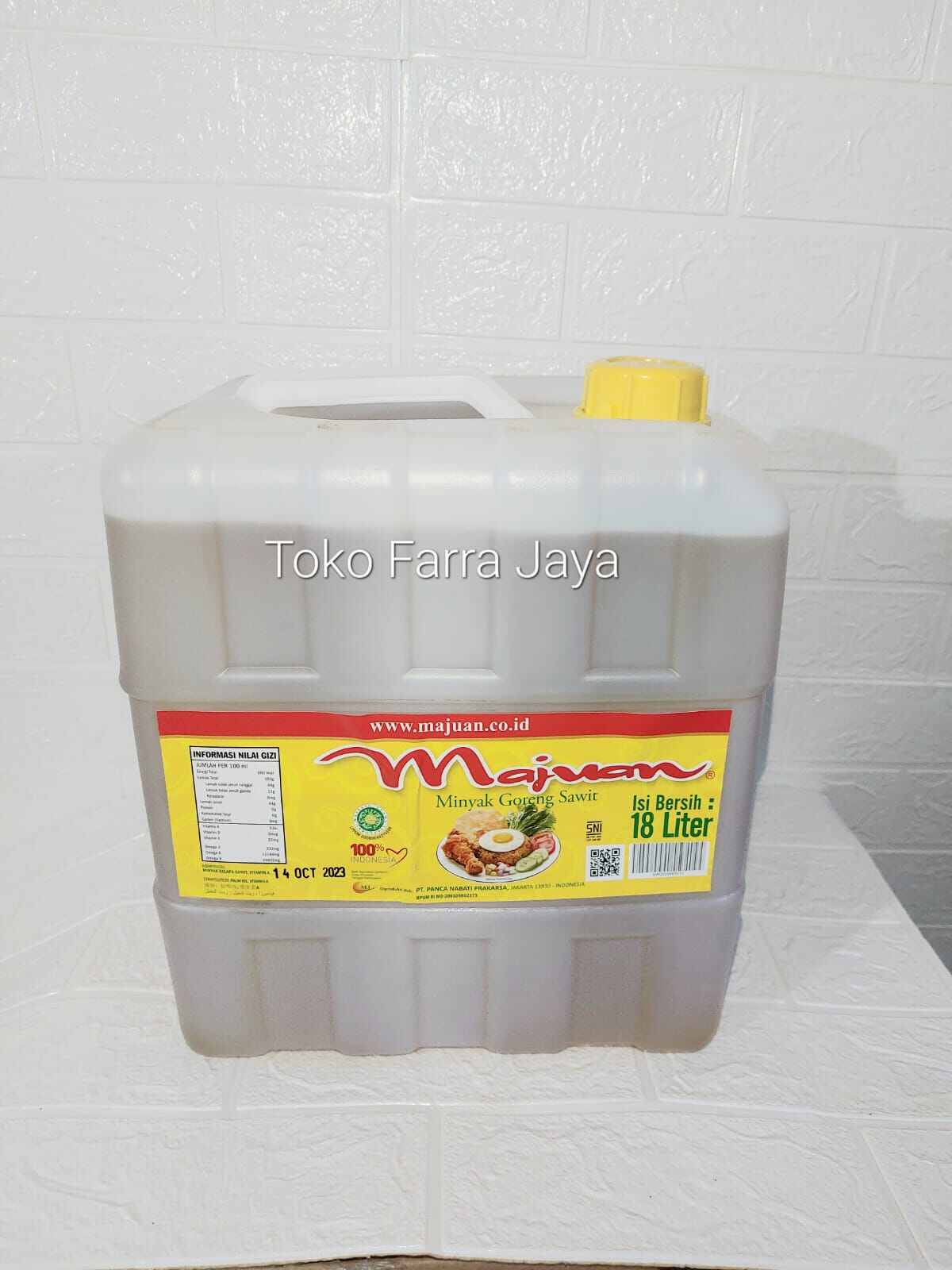 Minyak Goreng Majuan 18 Liter jerigen | Lazada Indonesia