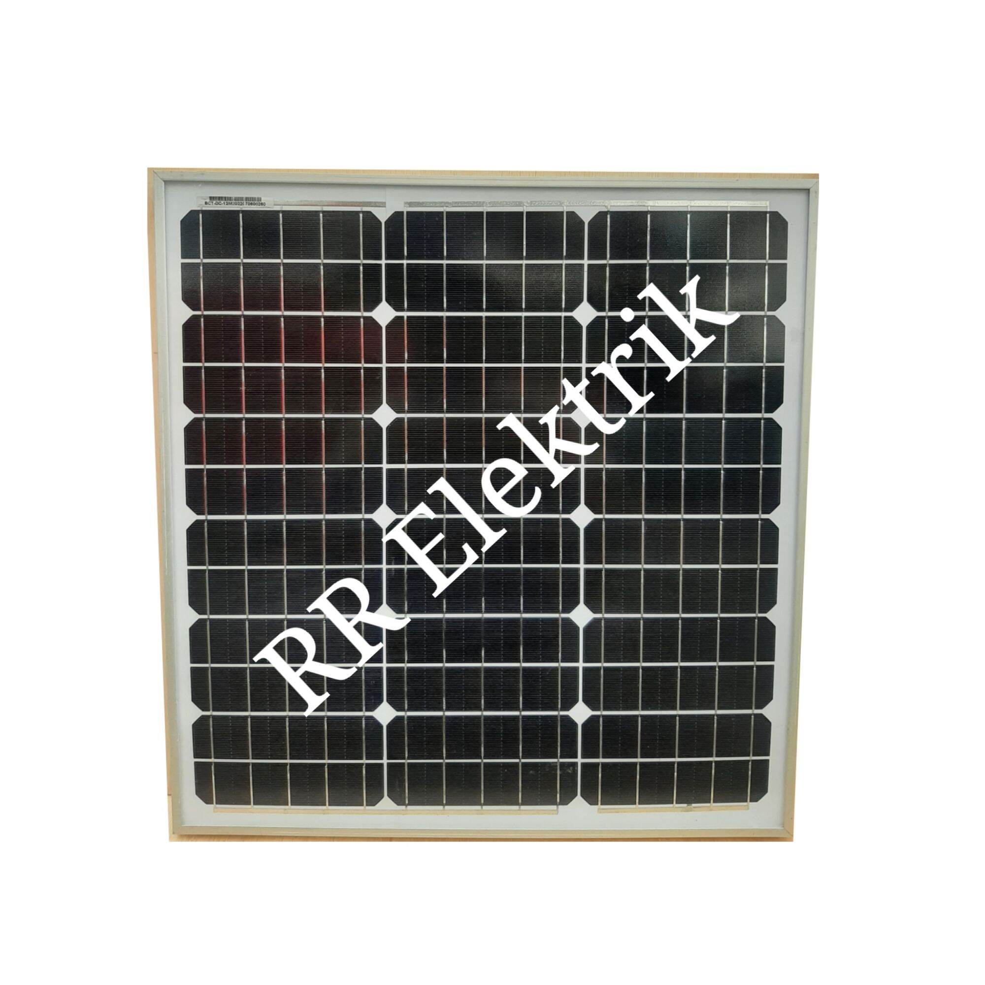 Solar Panel Solar Cell Panel Surya My Solar 50wp Mono 50Wp ...