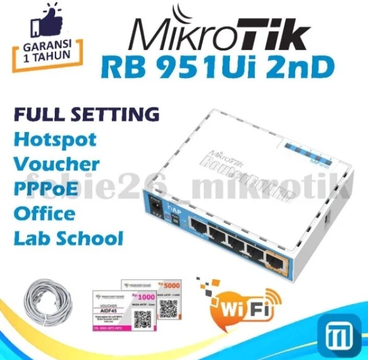 mikrotik RB951Ui-2HnD Full Seting Hotspot Voucheran RT RW NET | Lazada ... mikrotik RB951Ui-2HnD Full Seting Hotspot Voucheran RT RW NET | Lazada ...