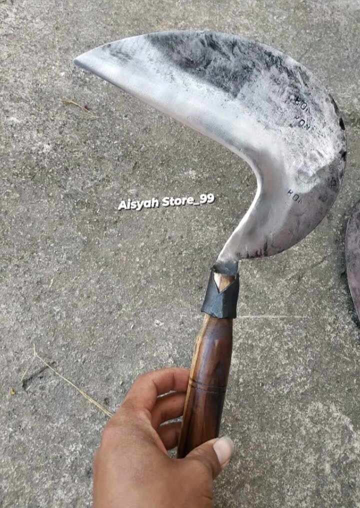 arit rumput garut bonin, alat pertanian sabit cap bonin asli original ...