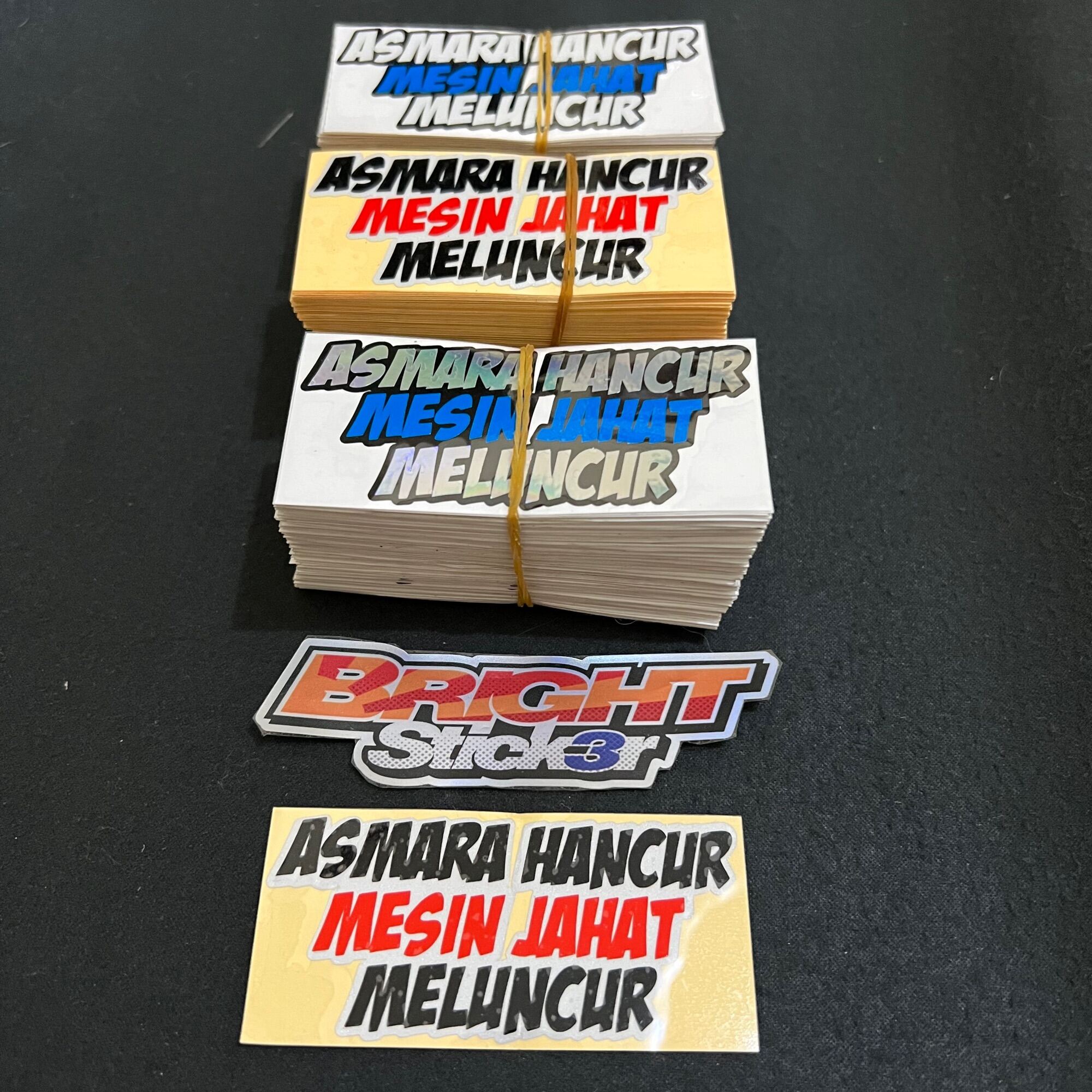 STICKER STIKER ASMARA HANCUR MESIN JAHAT MELUNCUR CUTTING | Lazada ...