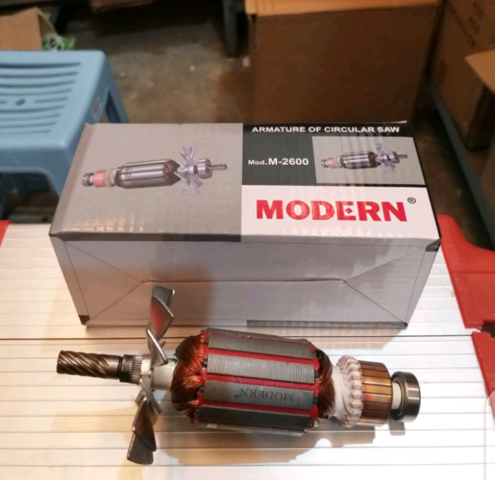 armature modern m2600 circular saw asli | Lazada Indonesia