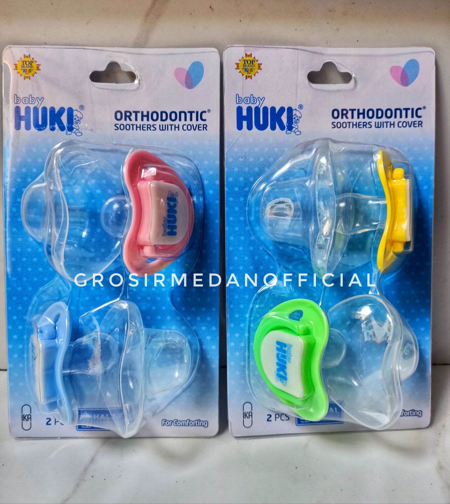 HUKI KOMPENG ISI 2 - EMPENG DENGAN DOT ORTHODONTIC GEPENG SEPERTI ...
