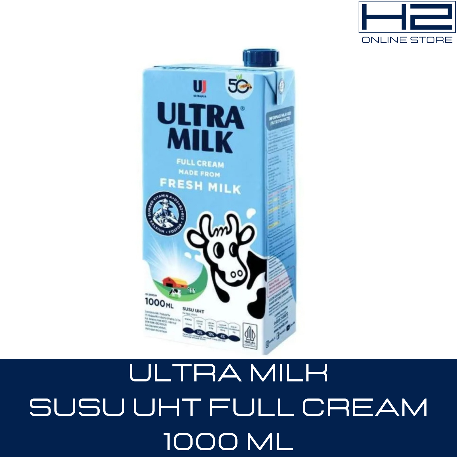 ULTRA MILK susu UHT Full Cream 1000 ml / 1 liter | Lazada Indonesia
