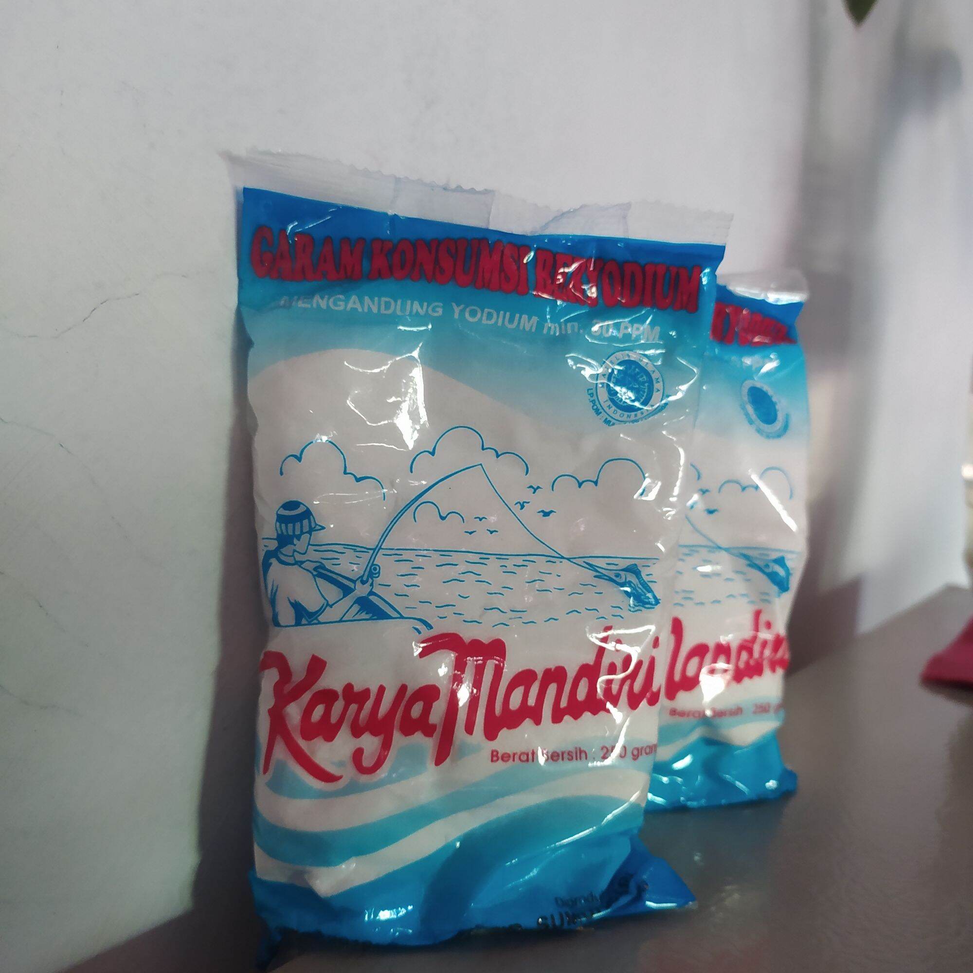 garam meja beryodium karya mandiri 1 pcs nett 250g | Lazada Indonesia