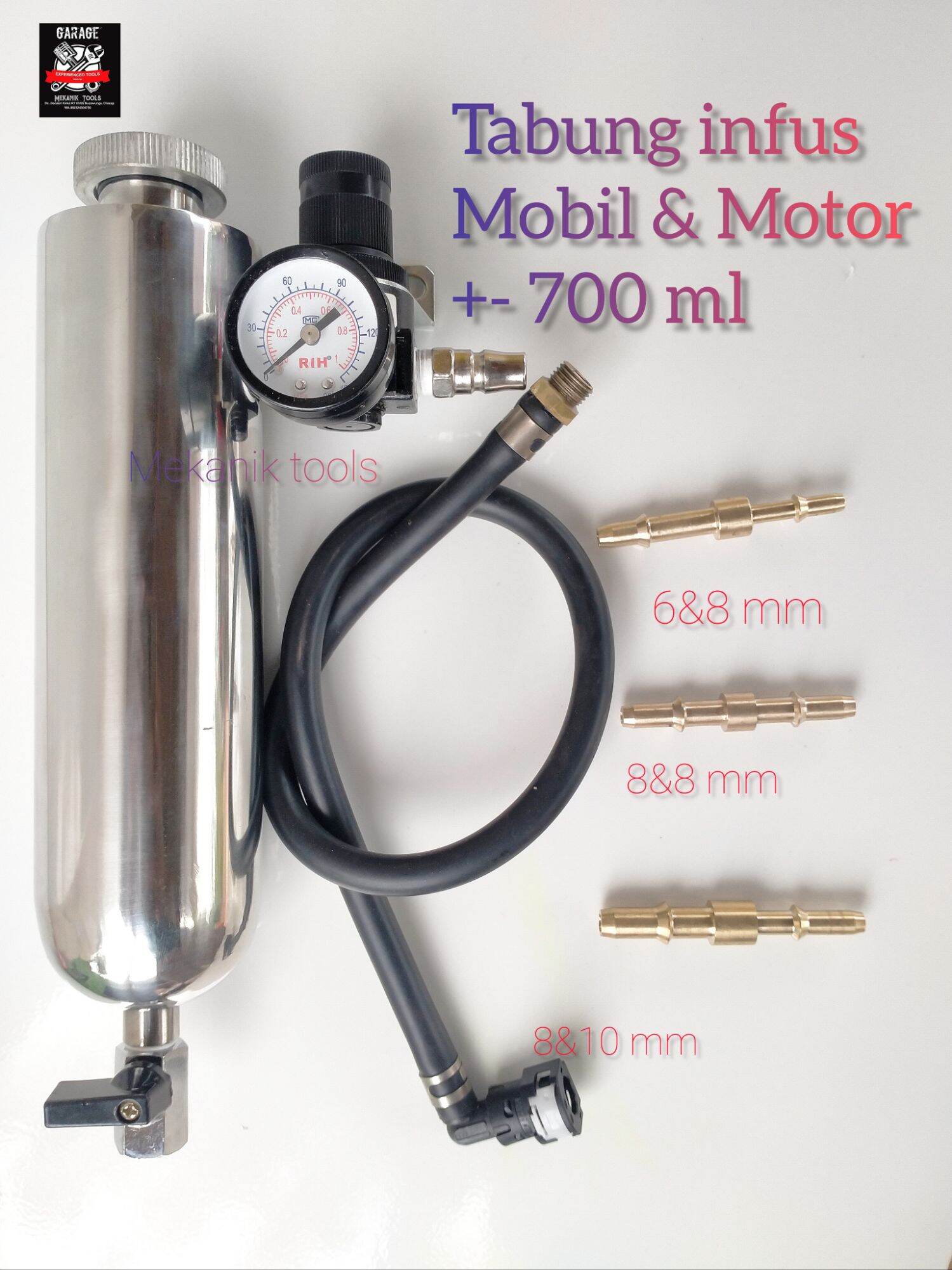 Alat Servis Injektor Mobil Motor Tabung infus Injeksi Mobil motor ...