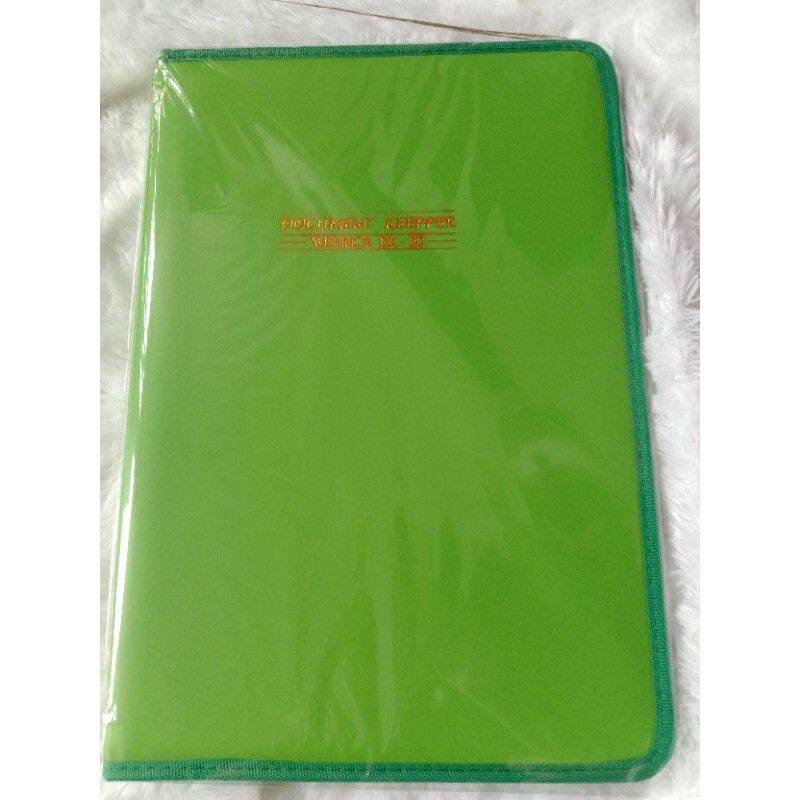 Dokumen keeper 20 lembar free pulpen/map resleting/map anti air/map ...