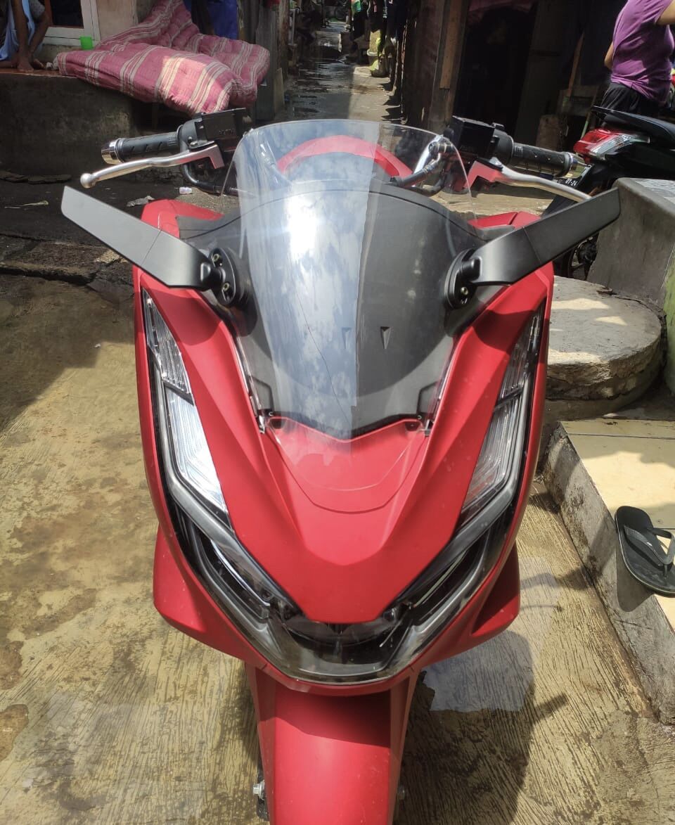 VISOR PCX 160 PLUS SPION WINGLET WINDSHIELD PCX 160 PLUS SPION GP ...