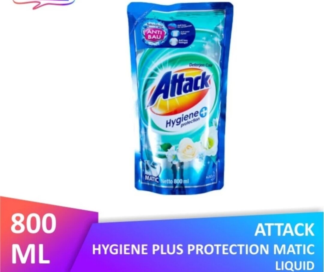 Attack Detergen Liquid Matic/Sabun Pencuci Cair 800ml | Lazada Indonesia