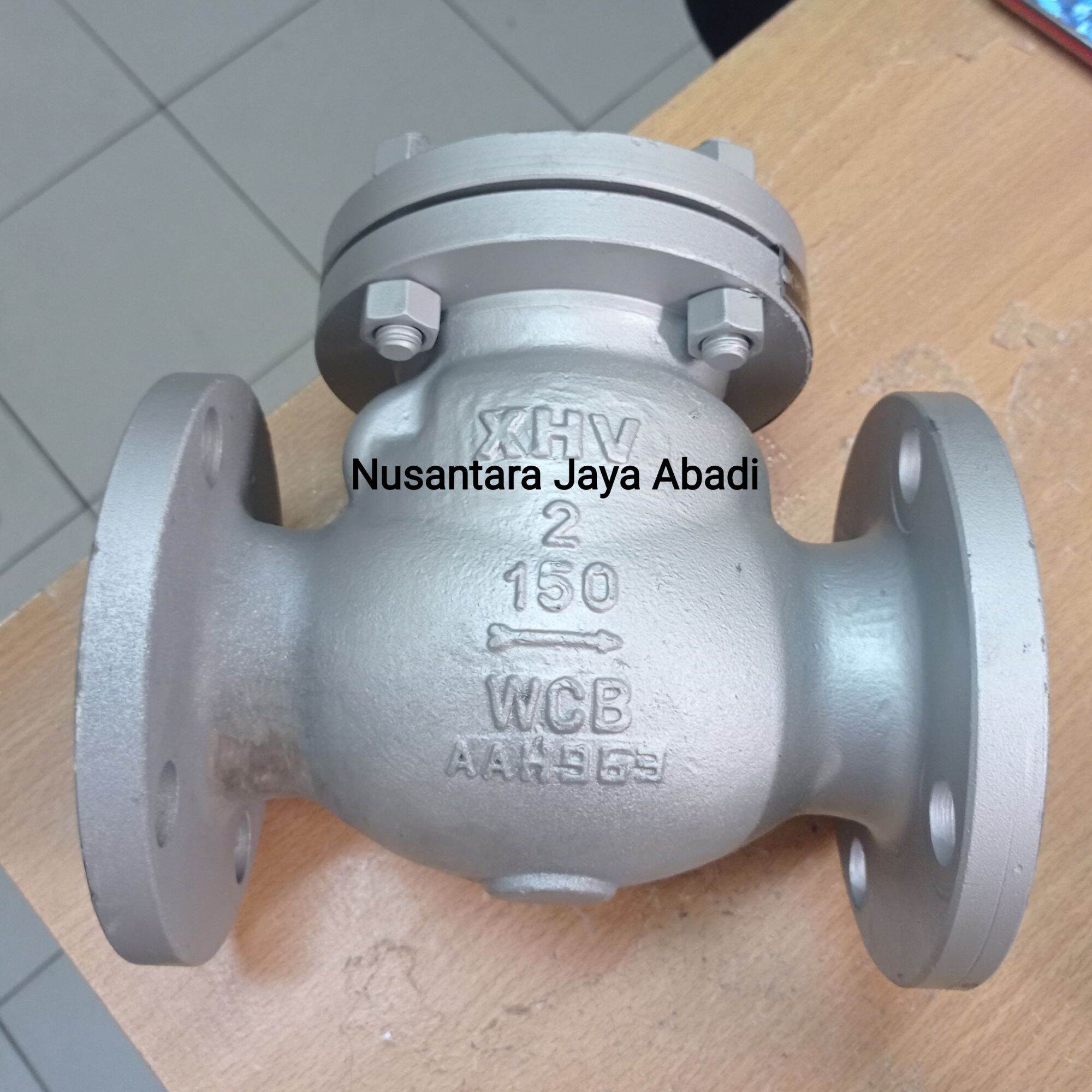 Swing Check Valve Ansi 150 Lb Flange 2 " inchi DN 50 WCB Besi Klep ...