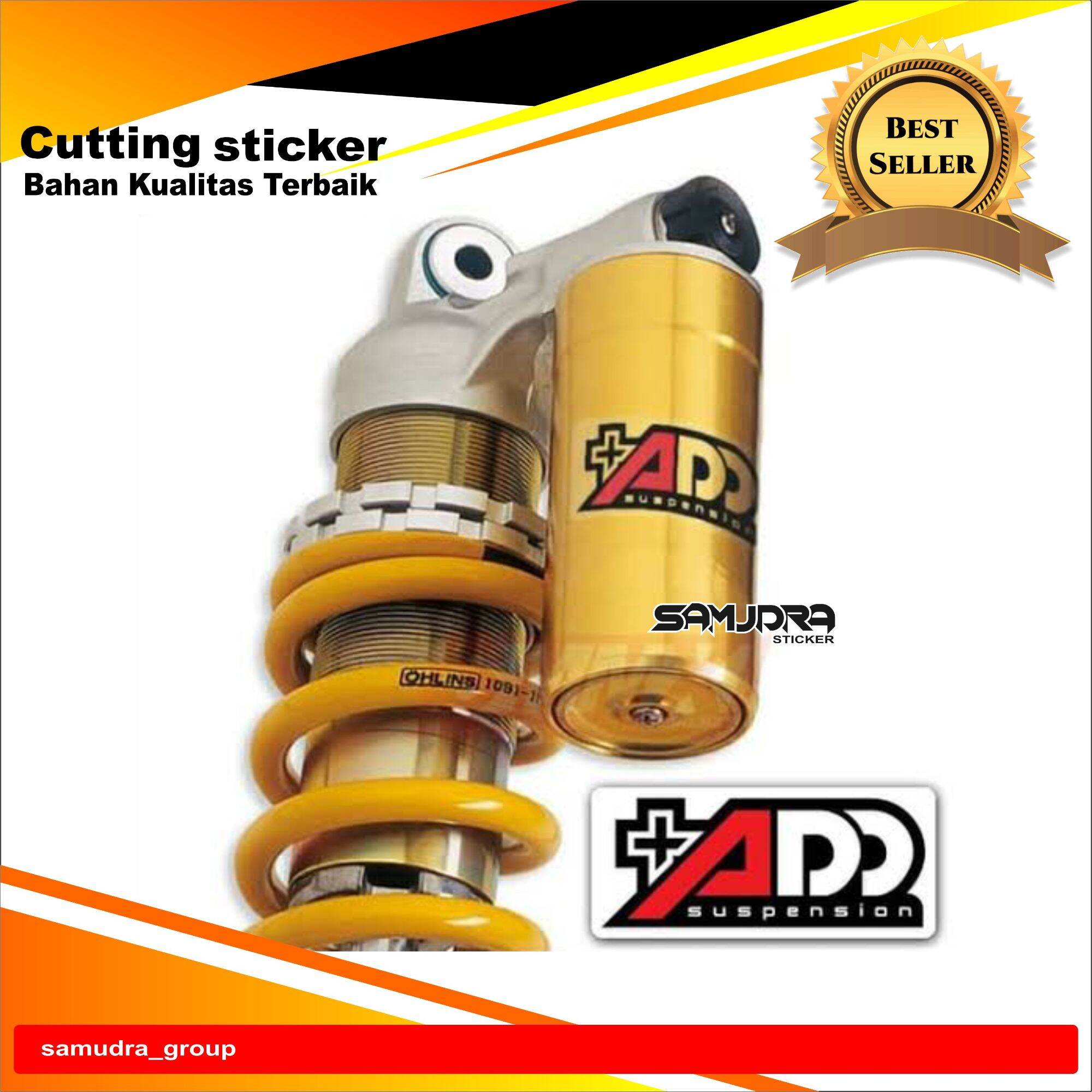 Sticker shockbreaker sticker shock ADD Suspension | Lazada Indonesia