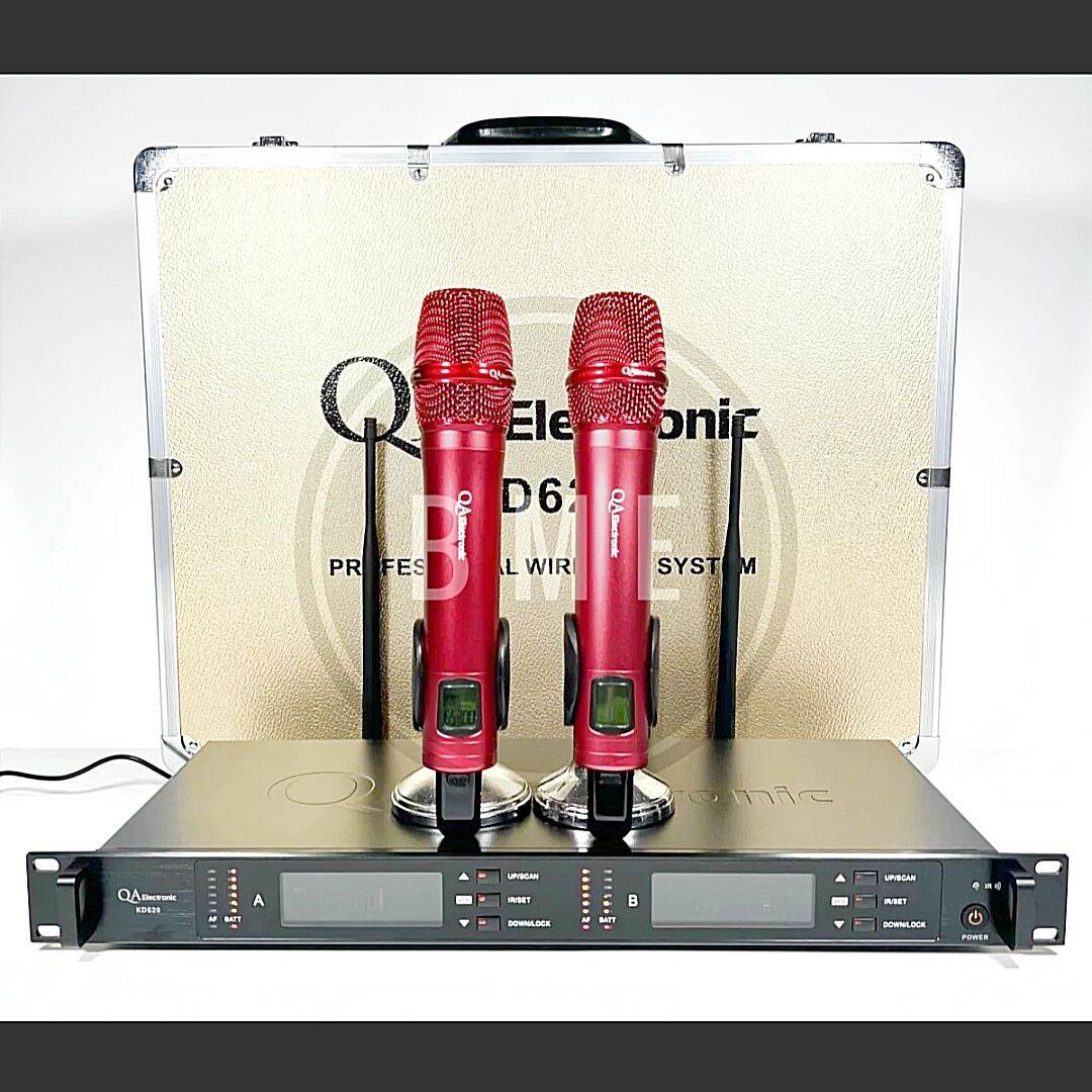 Mic Wireless QA Electronic KD 620 Original Hardcase | Lazada Indonesia