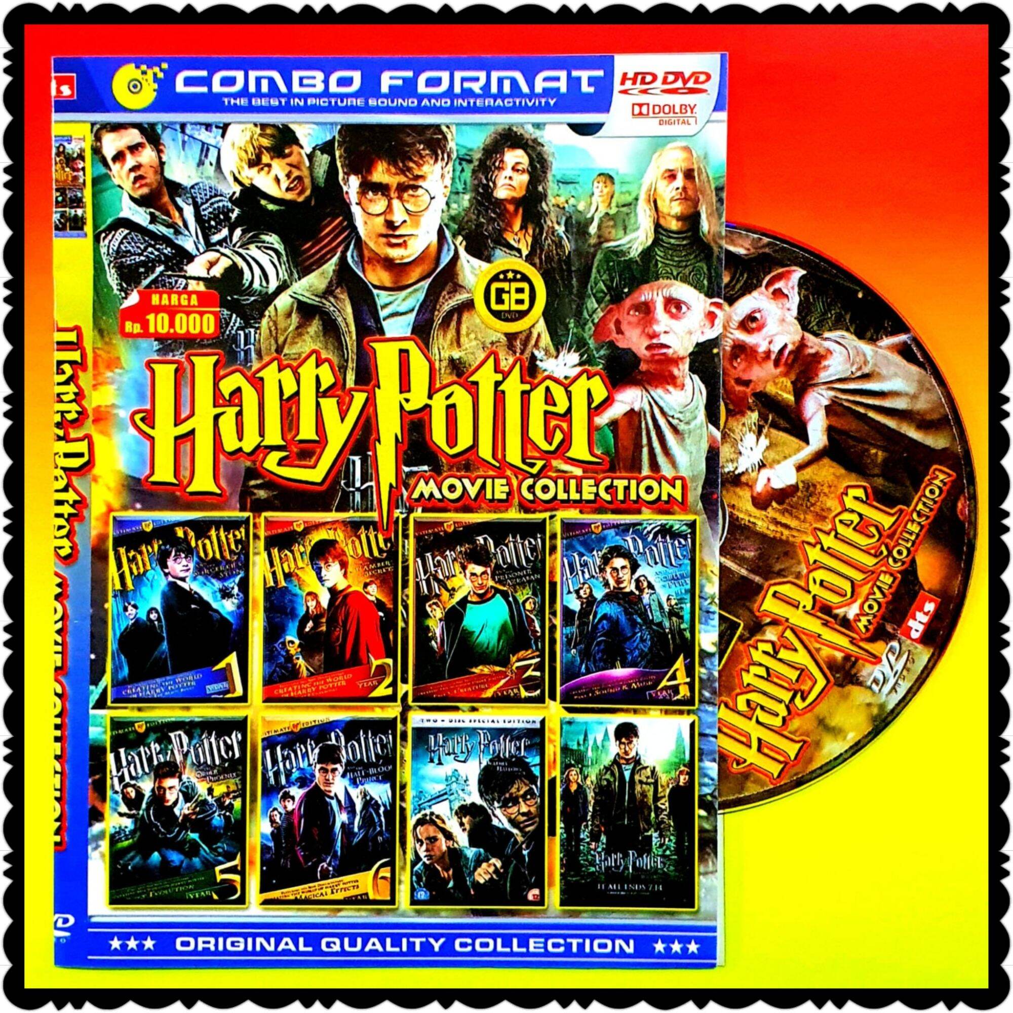 KASET DVD FILM HARRY POTTER FULL-DVD HARRY POTTER-KASET DVD HARRY ...