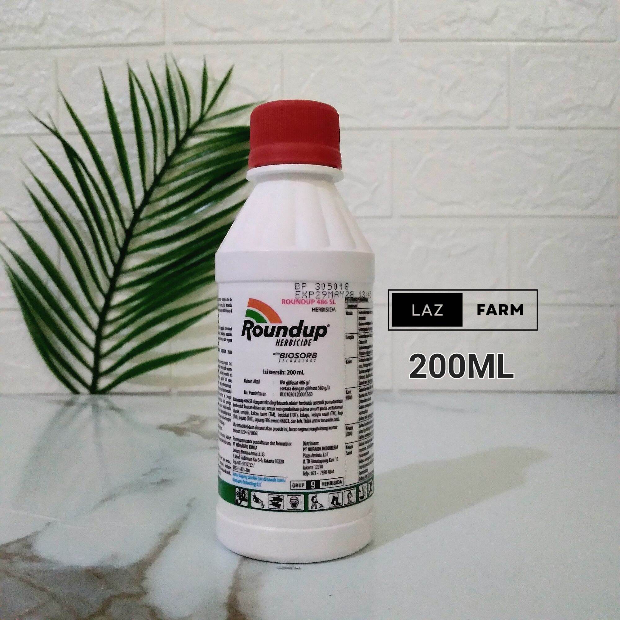 Herbisida Racun Rumput Roundup 486 SL 200 ML | Lazada Indonesia