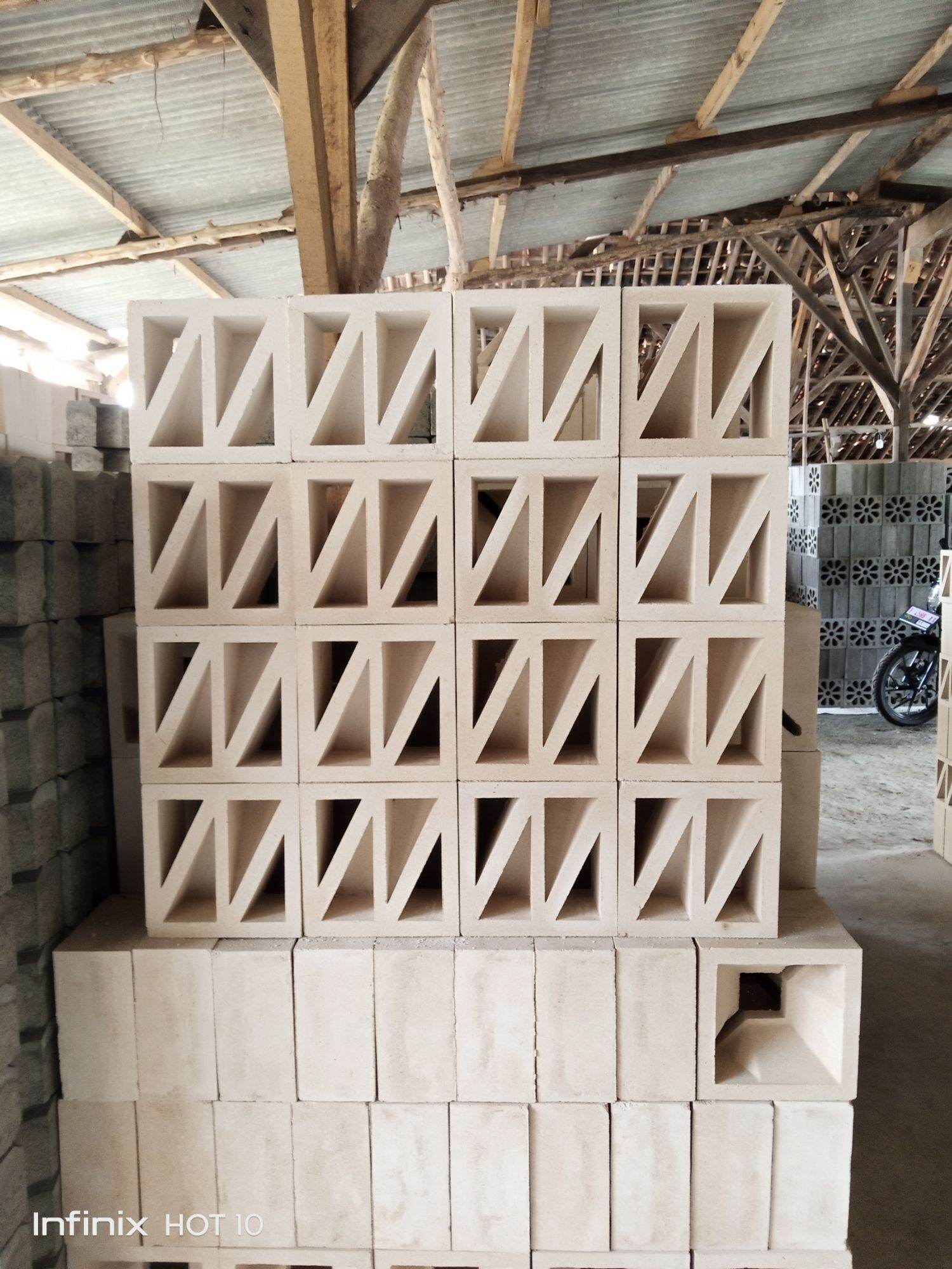 Roster beton minimalis,loster beton,roster putih,roster semen,roster ...