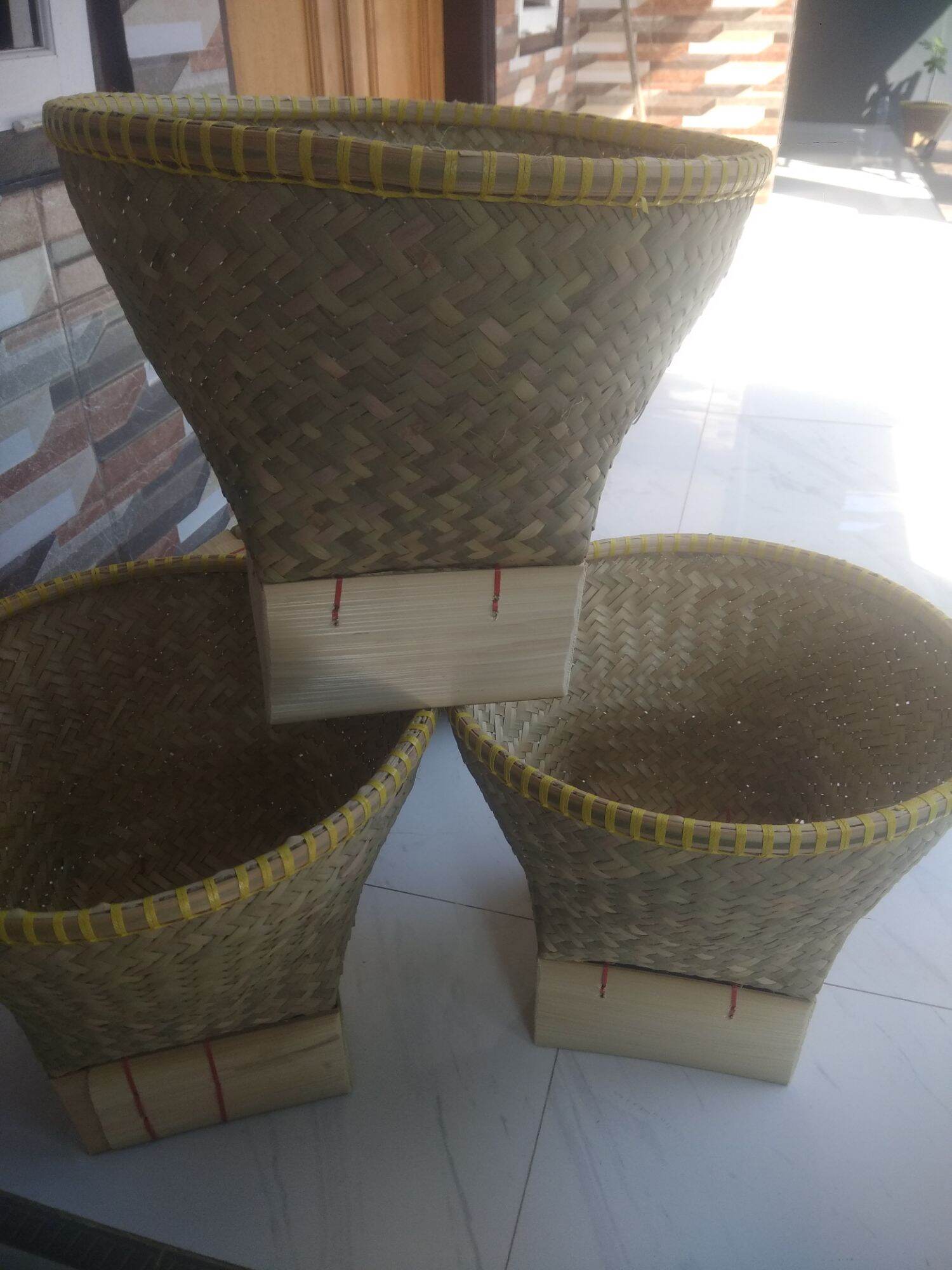Bakul Nasi Anyaman Bambu Diameter 35 cm / Perabot Rumah Tangga Dari ...