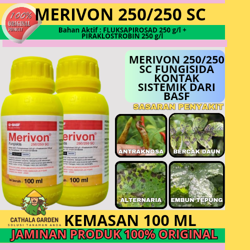 MERIVON 250/250SC KEMASAN 100ML | FUNGISIDA DAEI BASF UNTUK PATEK ...