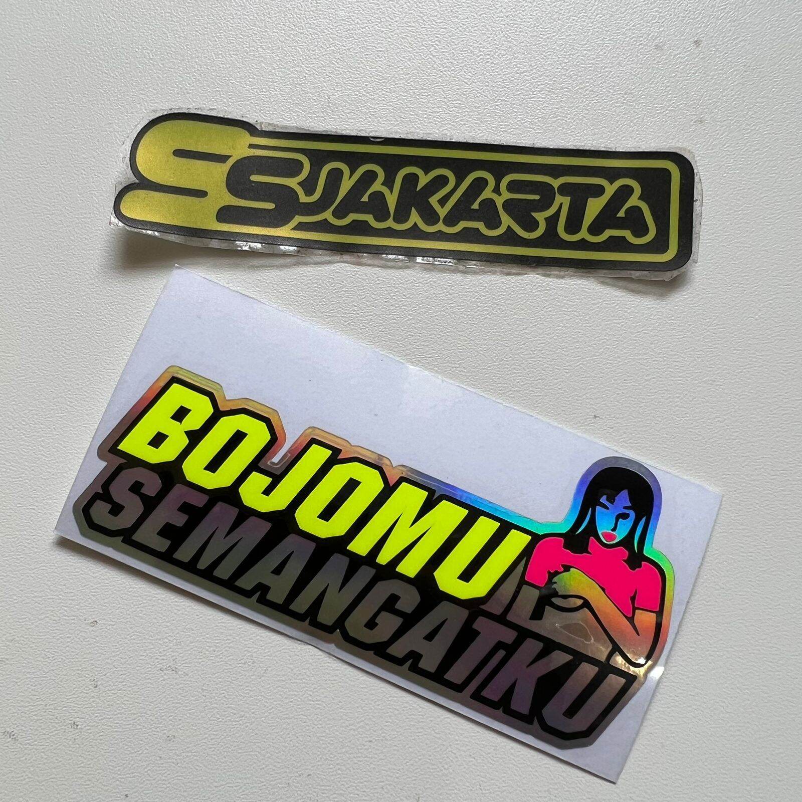 STICKER STIKER POKOKE BALAP PESONA GADIS DESA TEAM NGOPI TEAM SANTUY ...