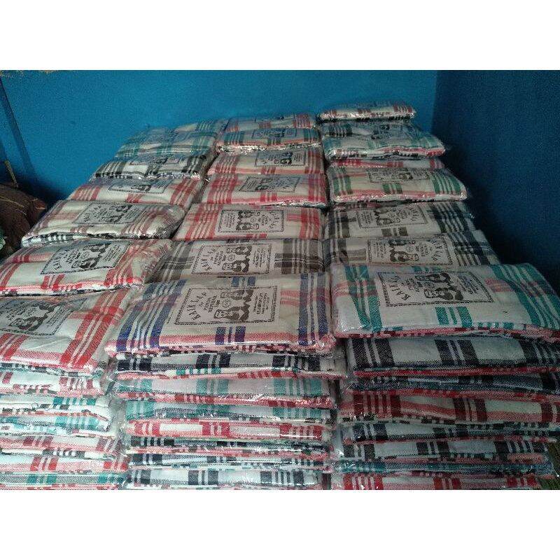 KAIN SERBET LAP TANGAN ISI 12 PCS ATAU 1 LUSIN TEBAL BUATAN TENUN ...
