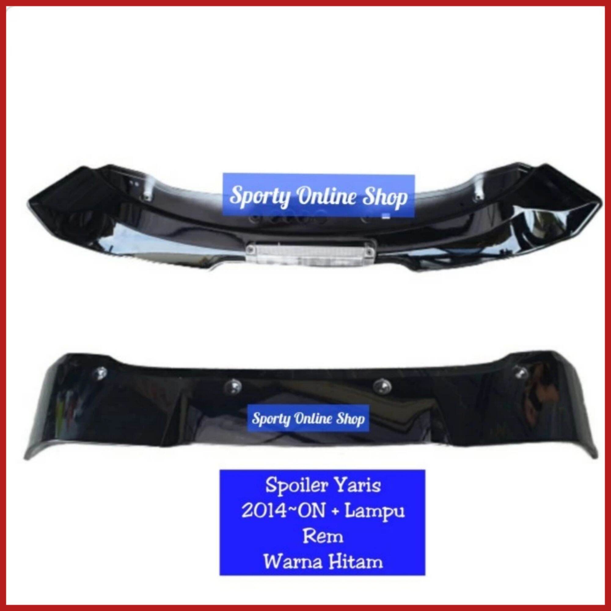 Spoiler Sayap Mobil Yaris 2014-2017 with Lampu | Lazada Indonesia