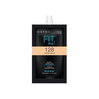 Foundation Maybelline Fit Me Matte & Poreless Sachet 5Ml No 128 / 120 ...