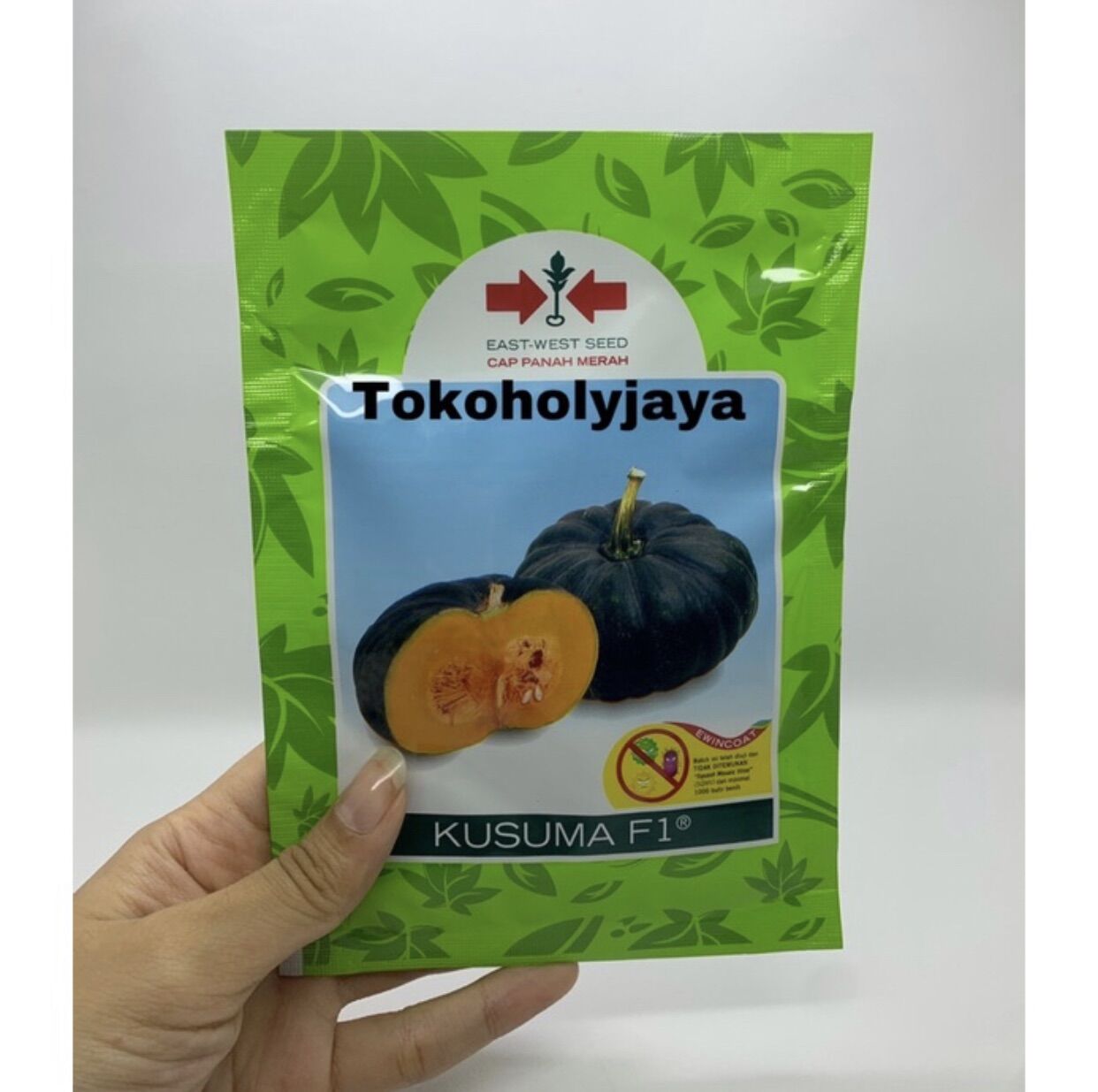 Benih labu KUSUMA F1 95 butir labu kuning waluh kusuma panah merah ...