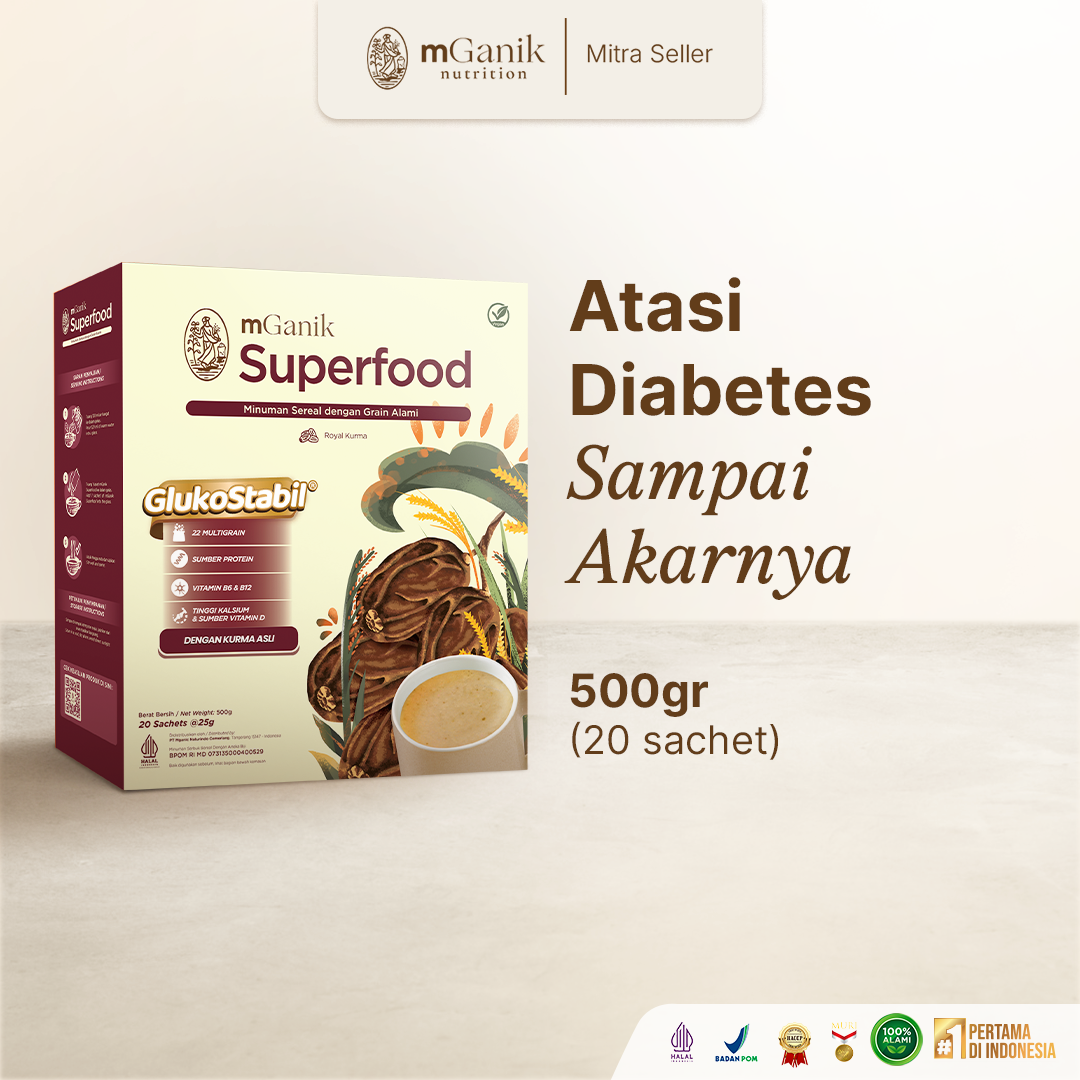 mGanik Superfood Royal Kurma 500gr 1 Box Isi 20 Sachet M Ganik ...