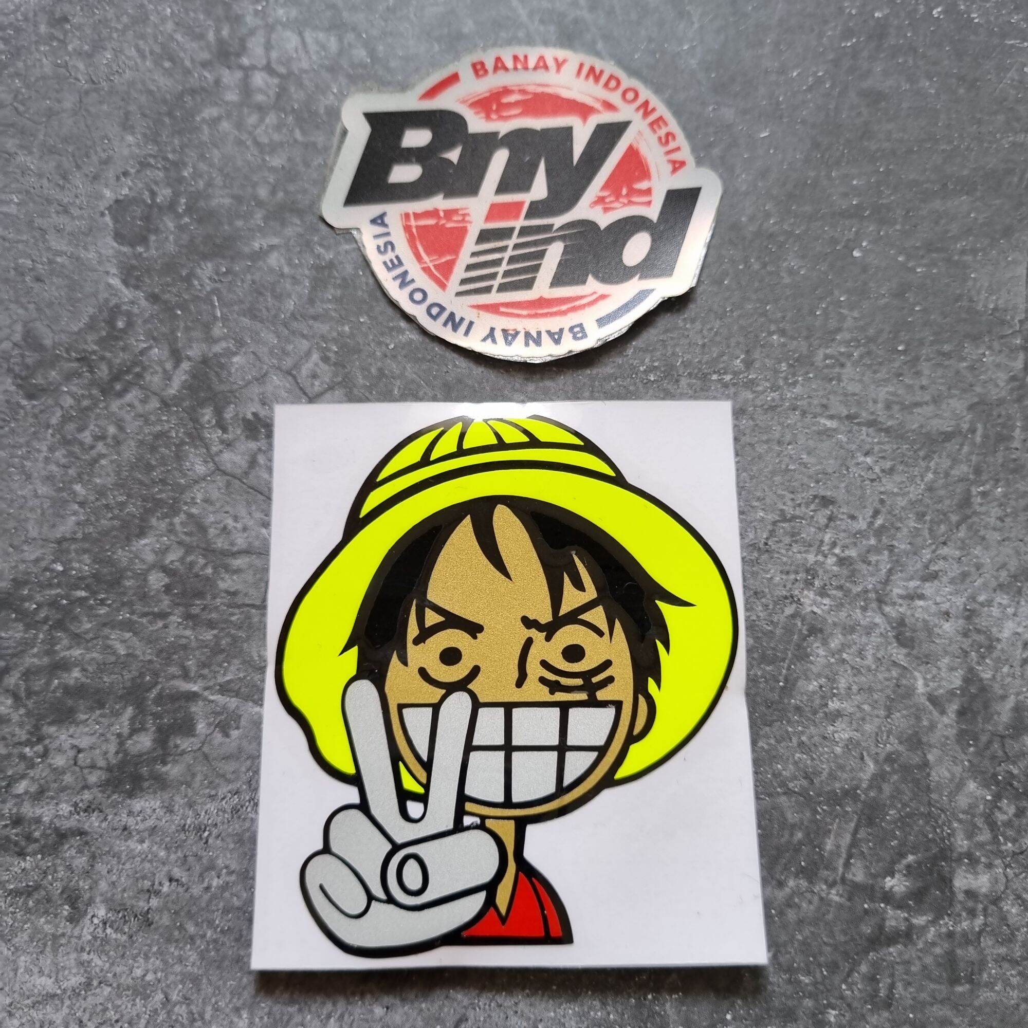 Sticker Stiker ONE PIECE Tumpuk Cutting | Lazada Indonesia