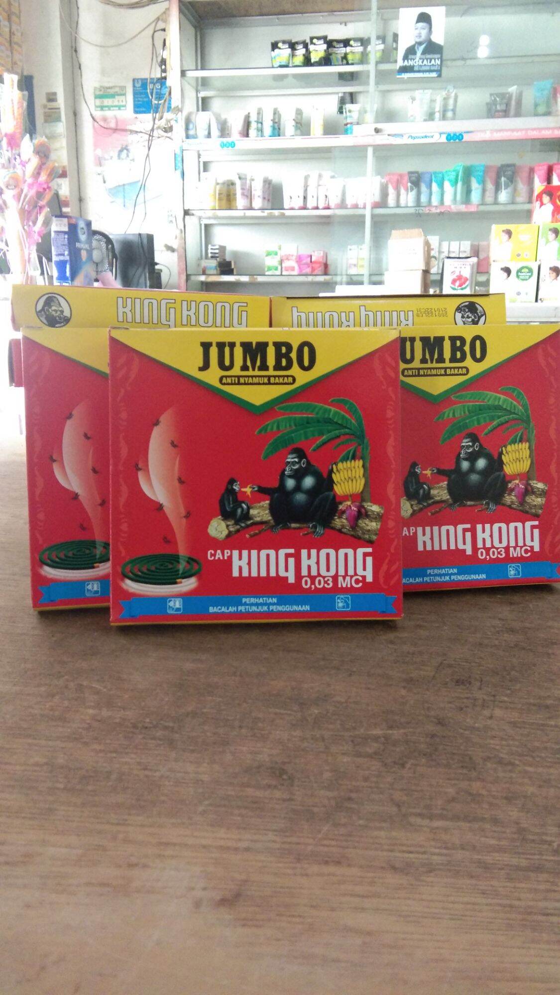 (1 PAKET isi 3 pak) OBAT NYAMUK KINGKONG | OBAT NYAMUK BAKAR | Jumbo ...