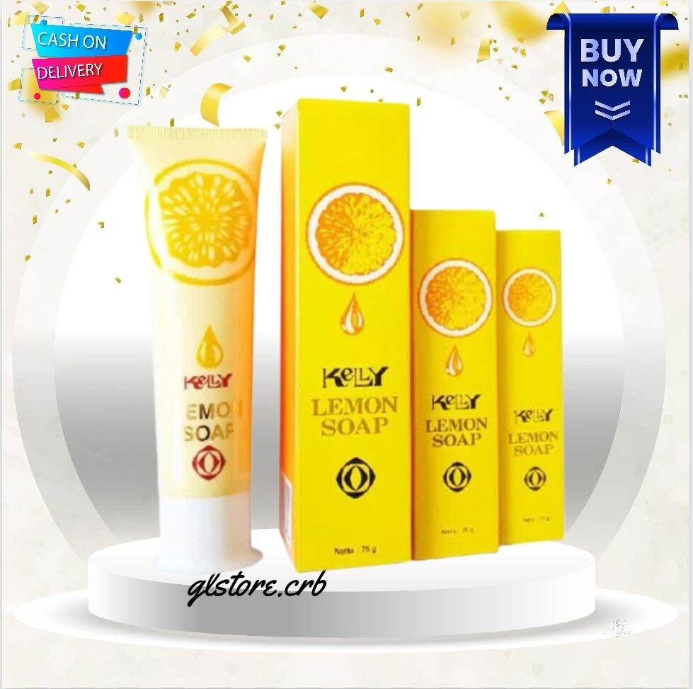 Kelly Lemon Soap 15gr 25gr 75gr - Sabun Muka Kelly Lemon - Kelly Lemon ...