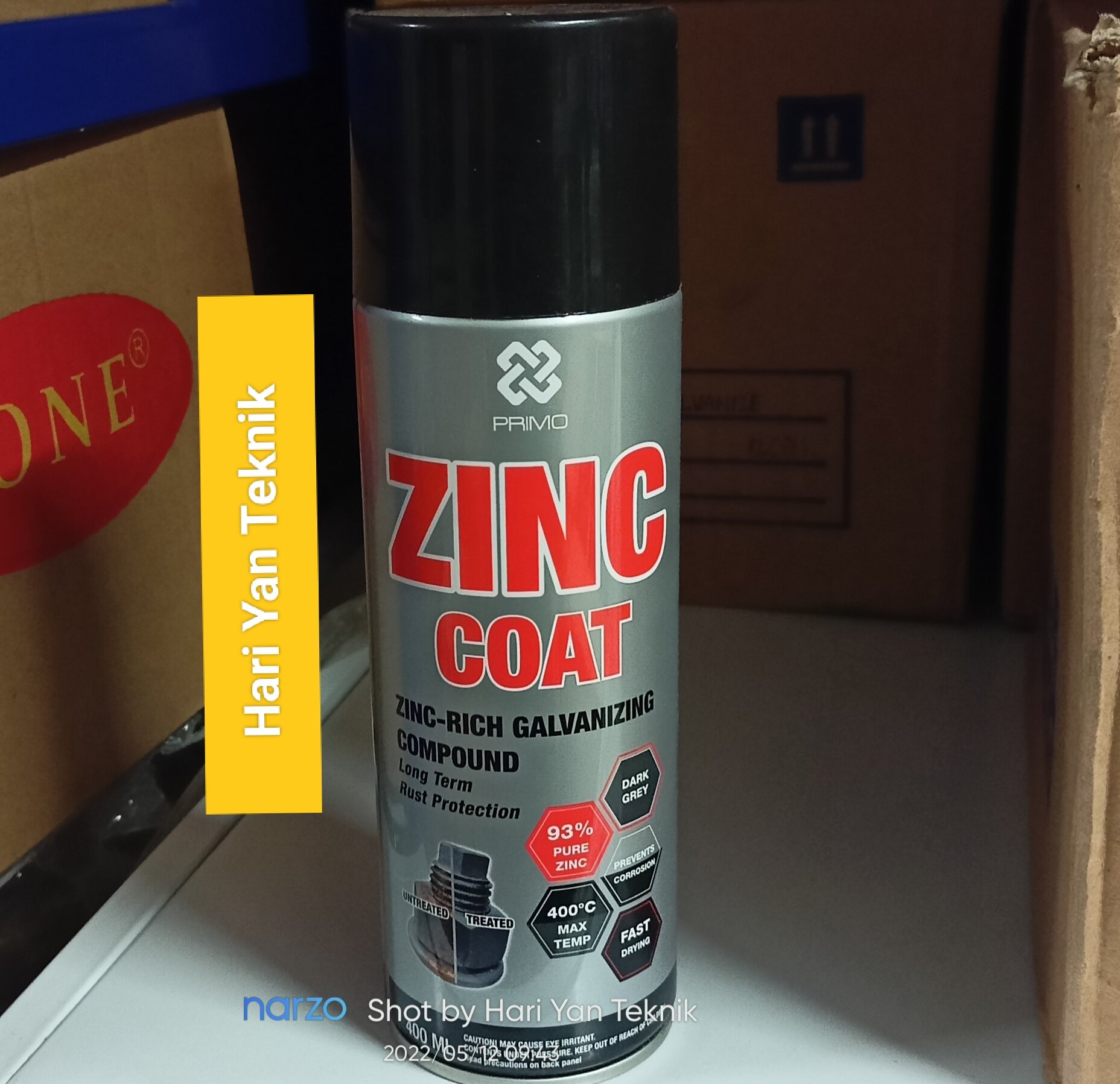 Primo Zinc Coat Zinc Rich Galvanize | Lazada Indonesia