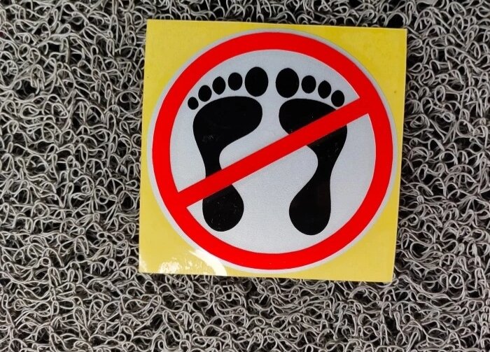 Stiker cutting logo thailand di larang injak | Lazada Indonesia