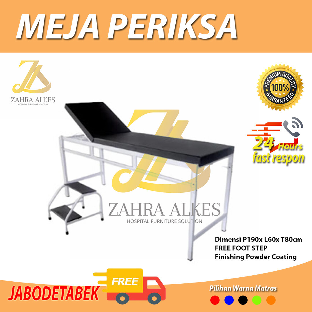 meja periksa pasien besi knockdown | Lazada Indonesia