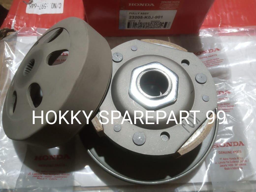 PULLY ASSY PULLEY KOMPLIT GENIO BEAT NEW ESP 2020 DELUXE BEAT STREET ...