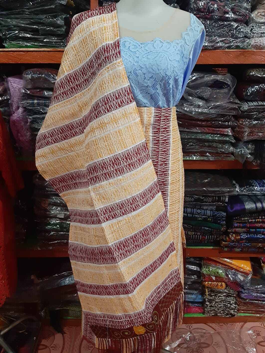 SONGKET PUCCA TOBA SONGKET BATAK KAIN BAHAN SONGKET SARUNG SELENDANG ...