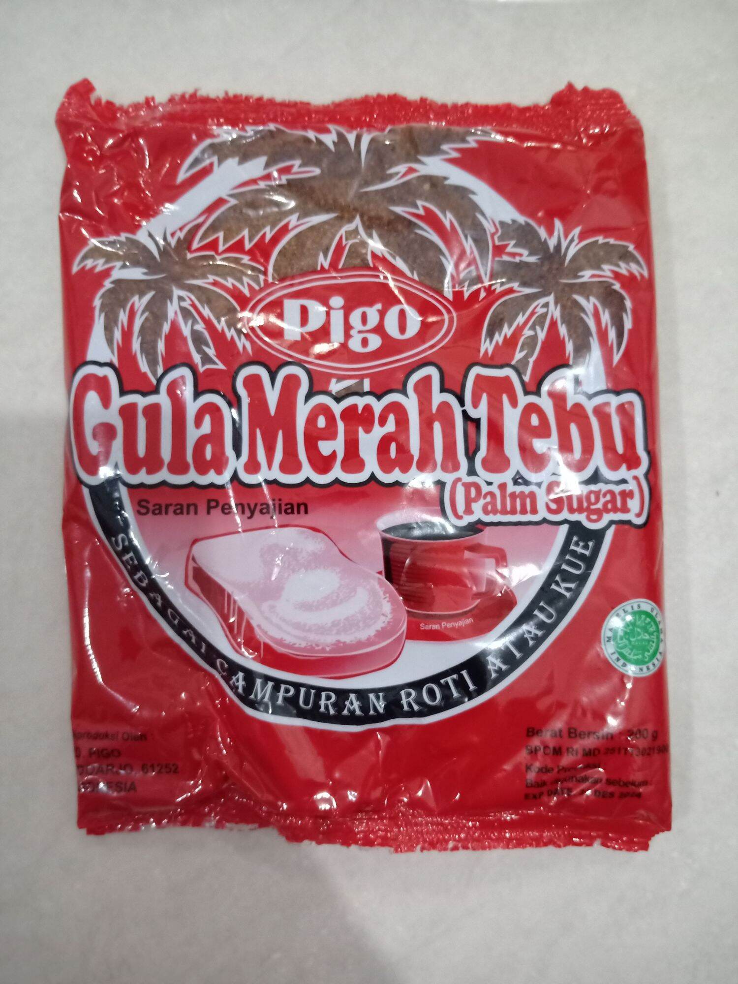 GULA MERAH TEBU MERK PIGO 200G / GULA MERAH / Pigo Palm Suiker 200 Gram ...
