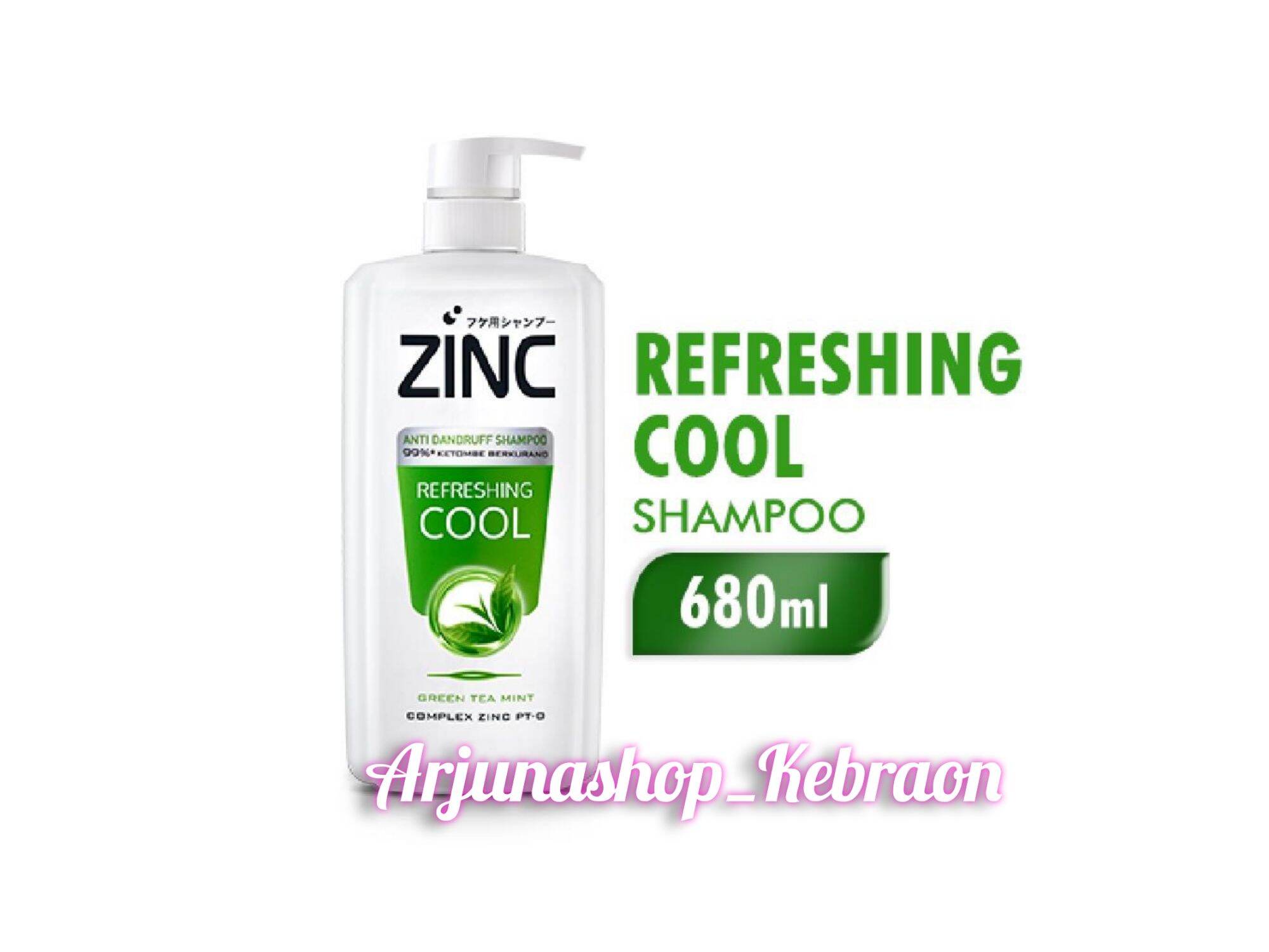 ZINC JUMBO Shampoo Refreshing Cool 680ml | Lazada Indonesia
