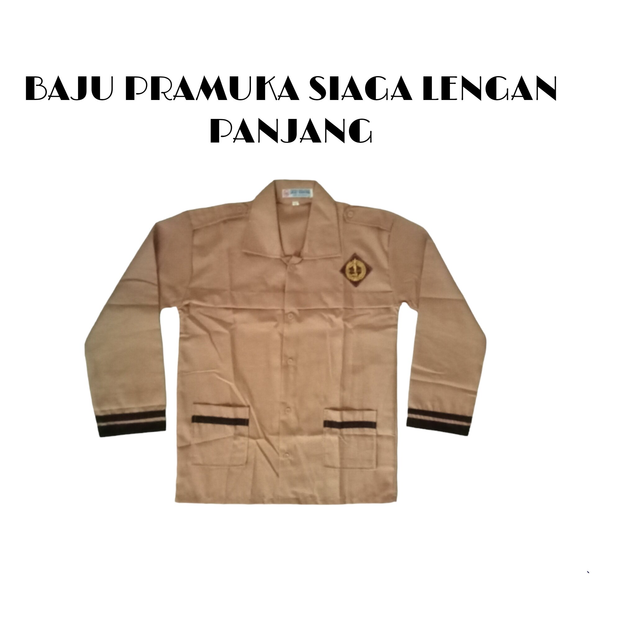 Baju Pramuka Siga Lengan Panjang ful kancing | Lazada Indonesia