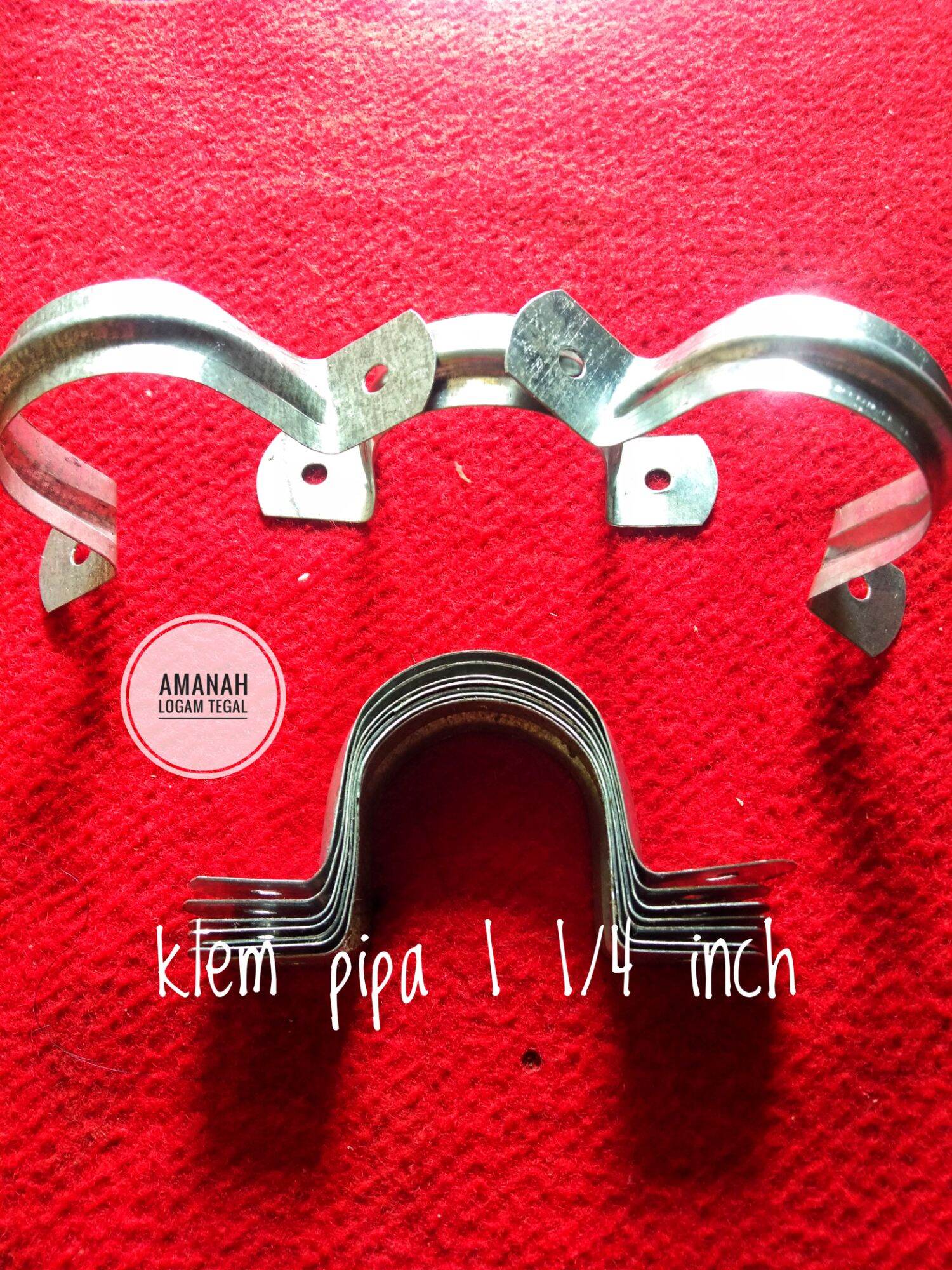 klem pipa paralon 1 1/4 inch harga per 10 pcs | Lazada Indonesia