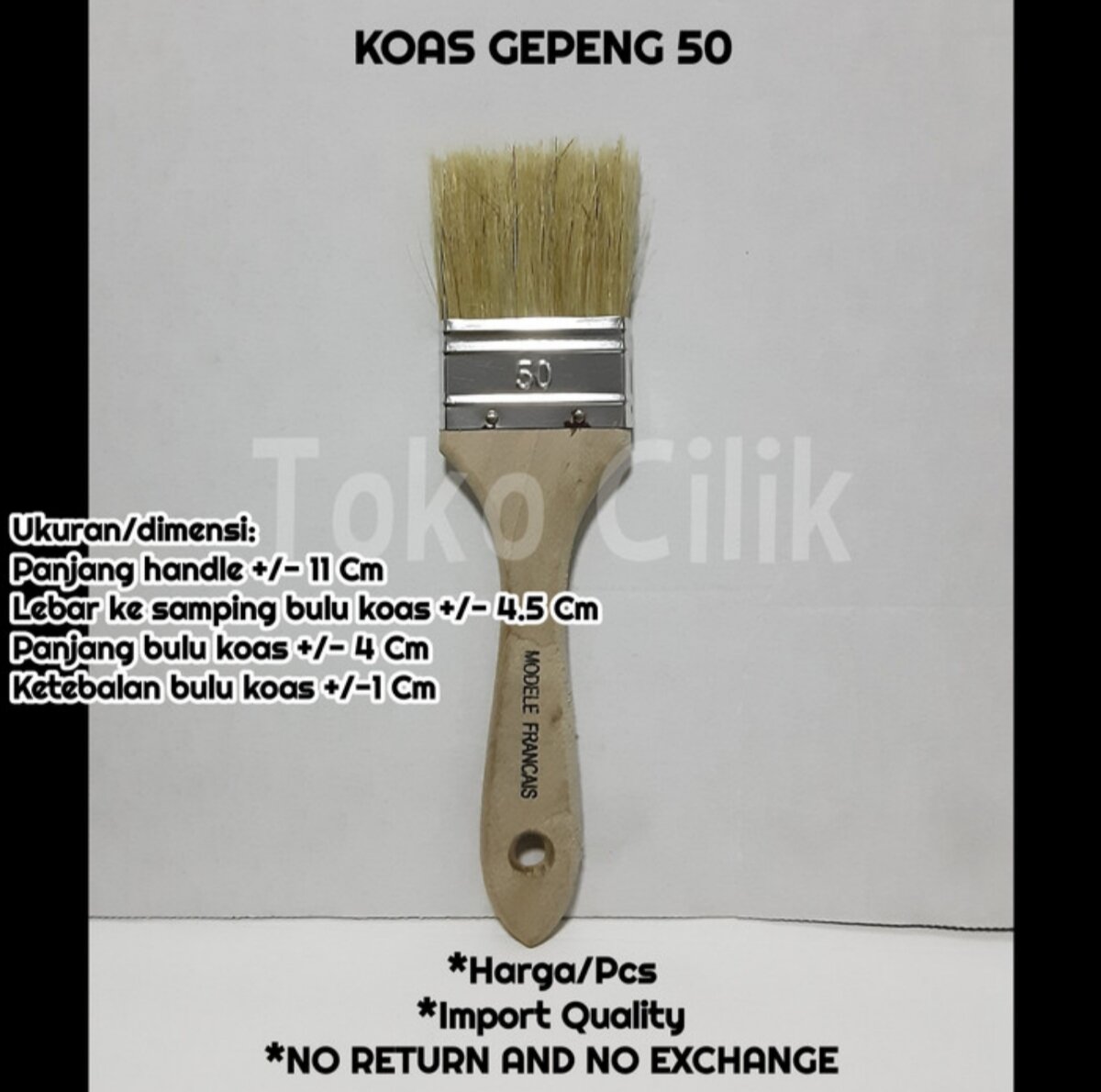 koas gepeng 50 brush oles poles minyak margarine saus bumbu loyang kue ...