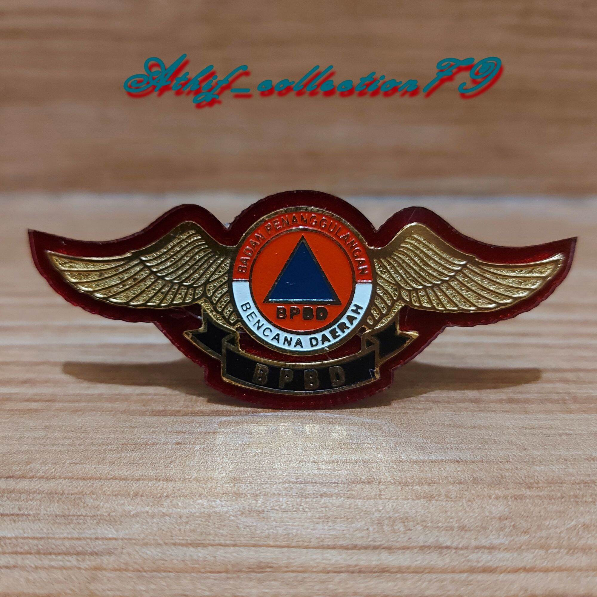 Pin Wings BPBD Pin Wing BPBD Akrilik Kuningan Magnet | Lazada Indonesia