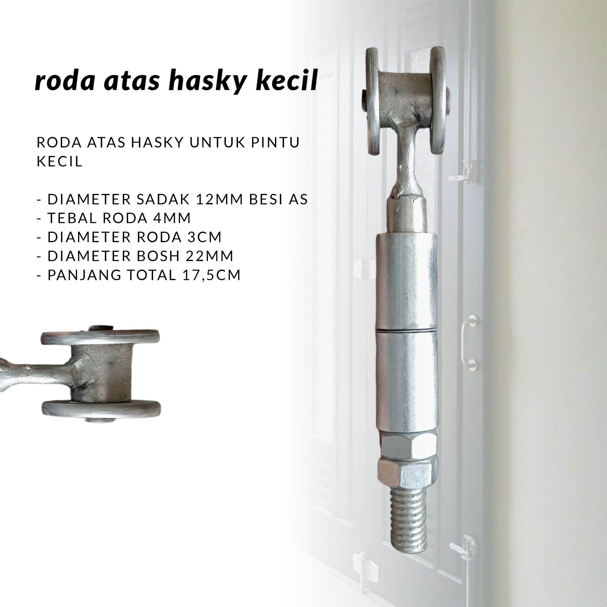 roda atas hasky bosh 2 | untuk pintu kecil atau kayu | Lazada Indonesia