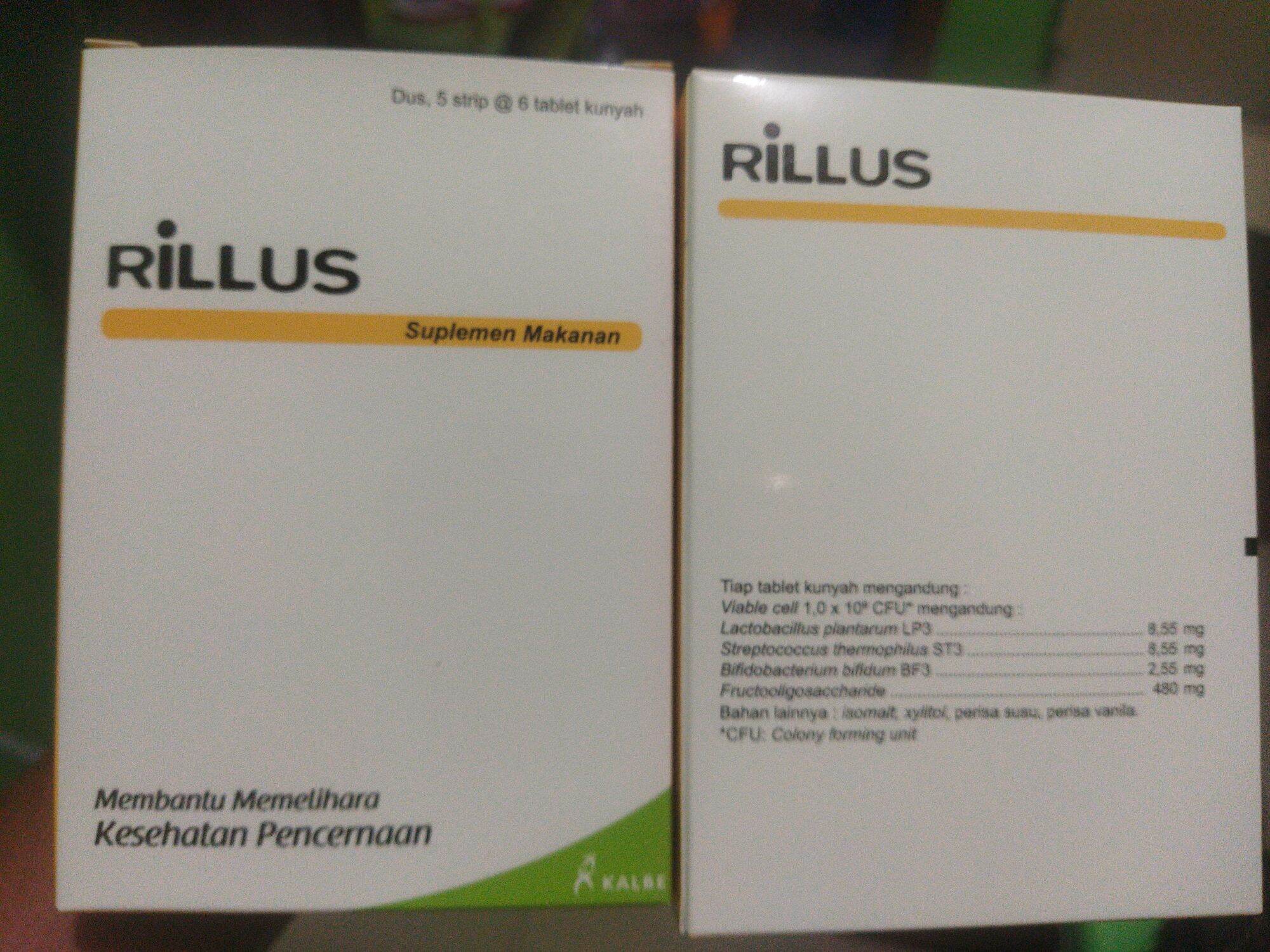 RILLUS 30 TABLET | Lazada Indonesia