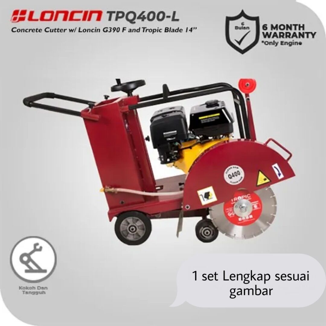 MESIN POTONG ASPAL / CONCRETE CUTTER LONCIN Q400L | Lazada Indonesia