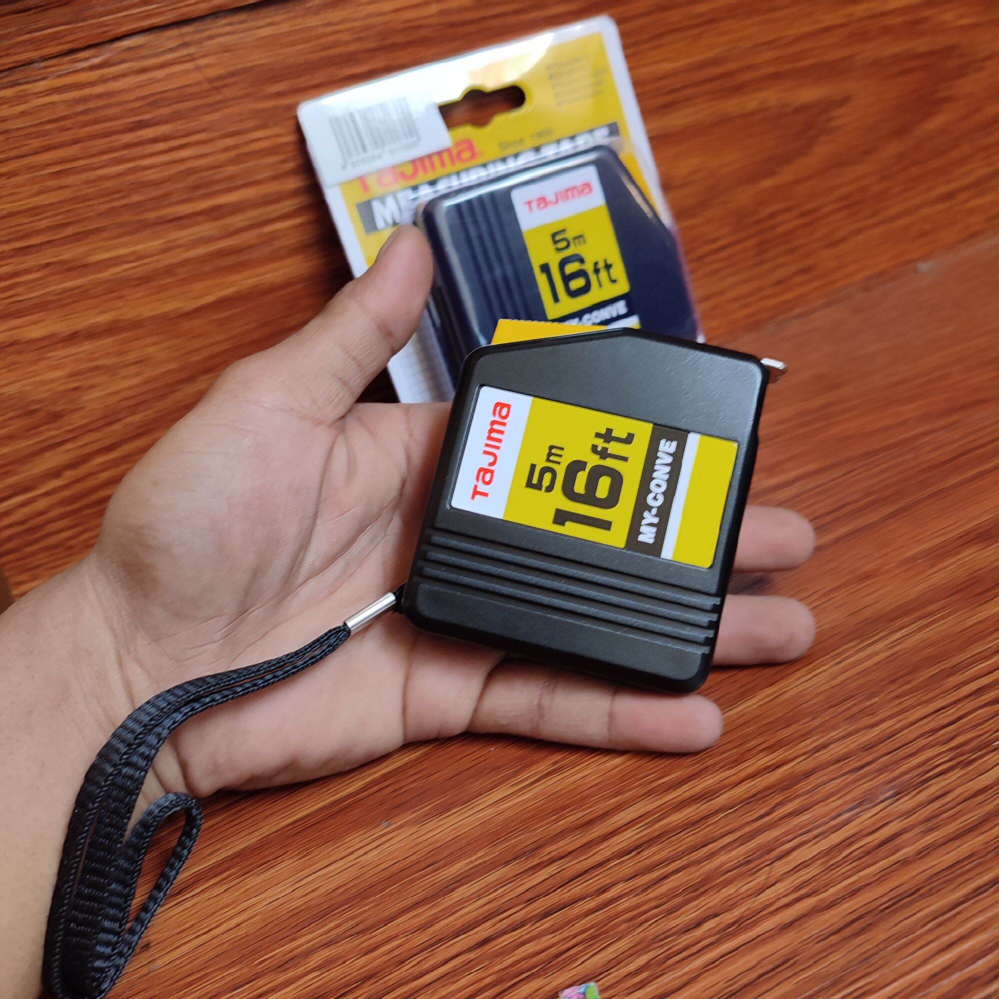 meteran roll 5 meter TAJIMA MY CONVE 5M 16 FT Original Japan | Lazada ...