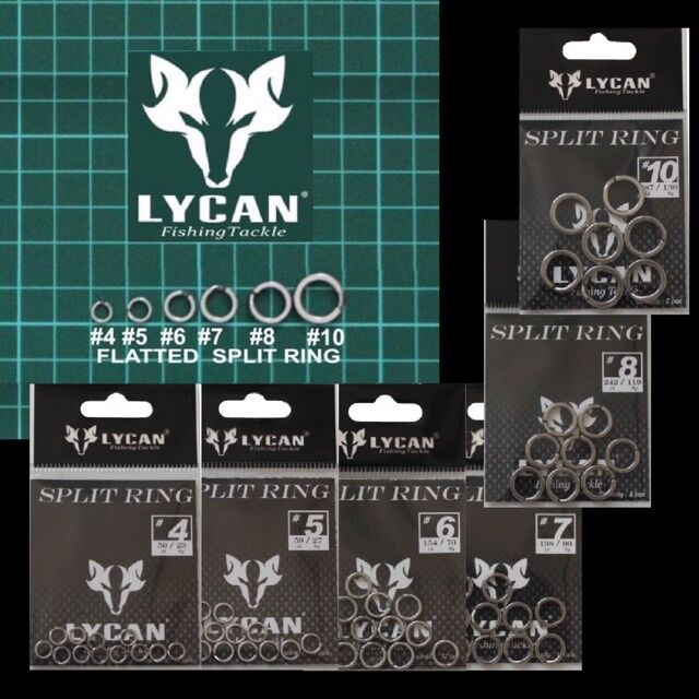 Lycan Split Ring Flatted Pancing Jigging Popping Casting Kuat Tahan Korosi | Lazada Indonesia