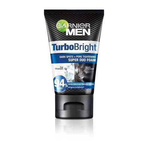 Garnier Men Facial Foam Sabun Pencuci Muka Turbo Bright | Acno Fight ...